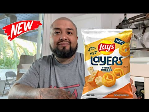 NEW Lay's Layers Three Cheese Chip Review #new #lays #layslayers # ...