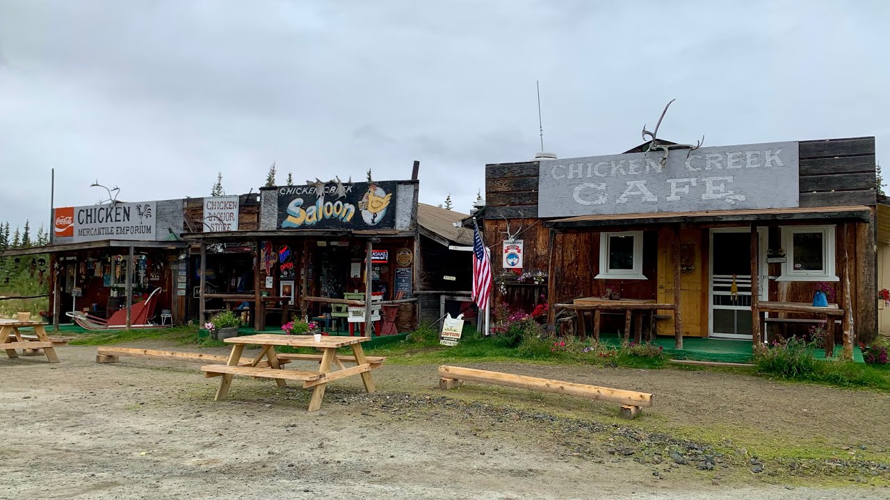 Chicken, Alaska 🐓🏚⛏🏕 - YouTube