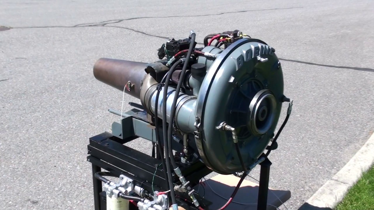 Boeing 502-10C First Start - YouTube