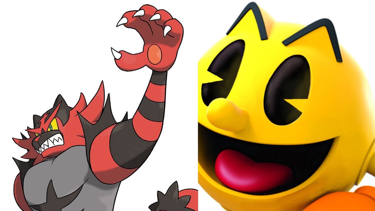 Incineroar VS PAC-MAN In Smash Ultimate - YouTube