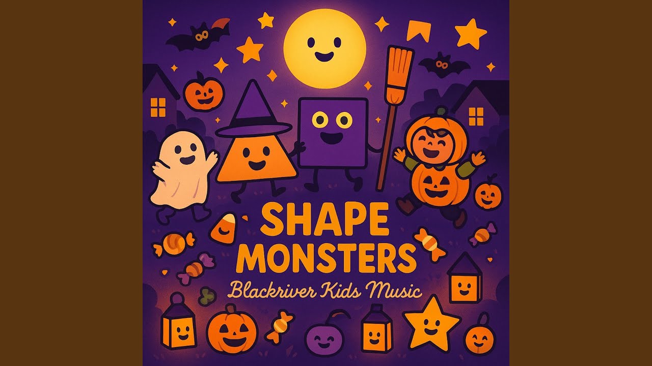 Shape Monsters – Halloween Shapes Song for Kids - YouTube