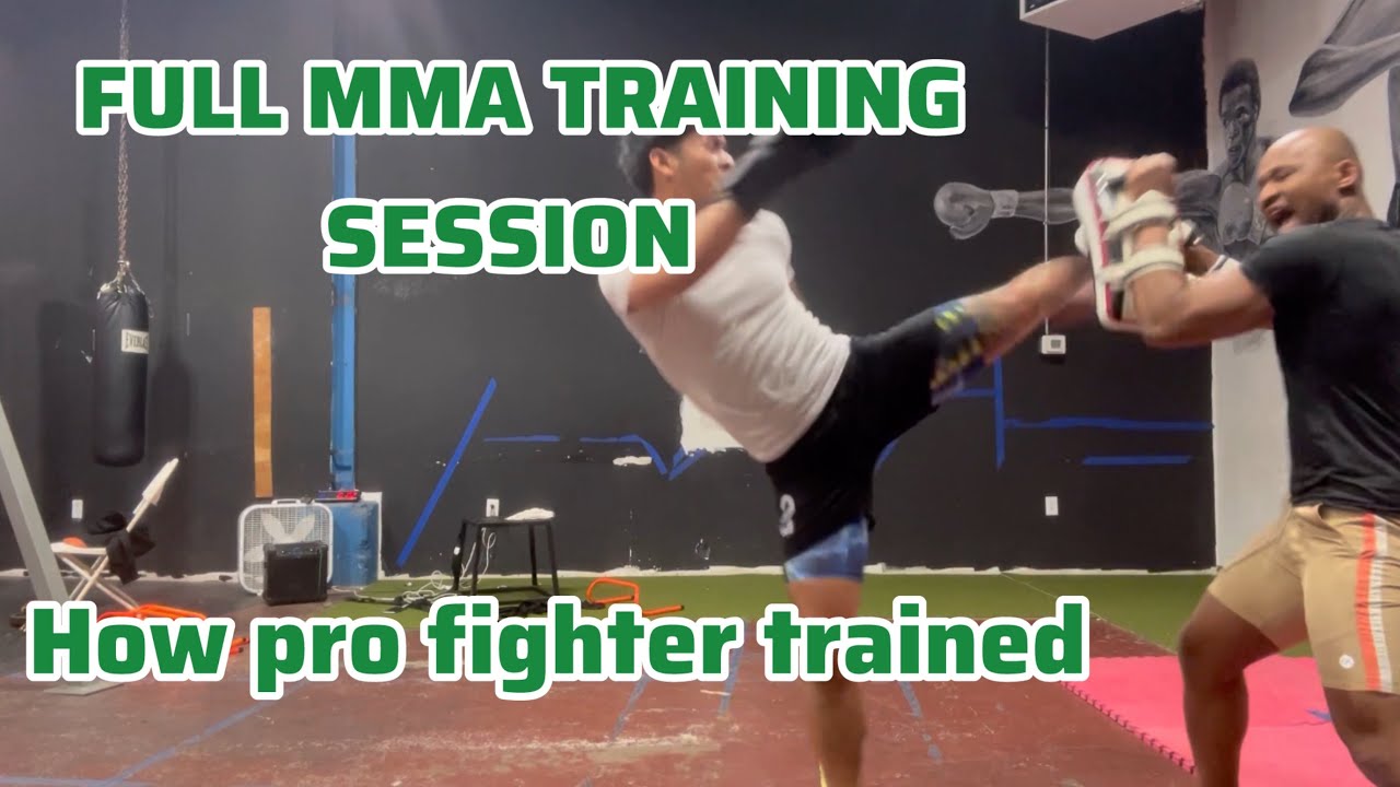 How pro MMA fighters trained - YouTube