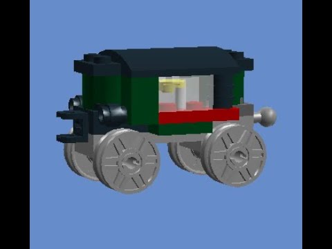 How To Build The Tram From Lego Creator Emerald Express (31015) c. 2014 ...