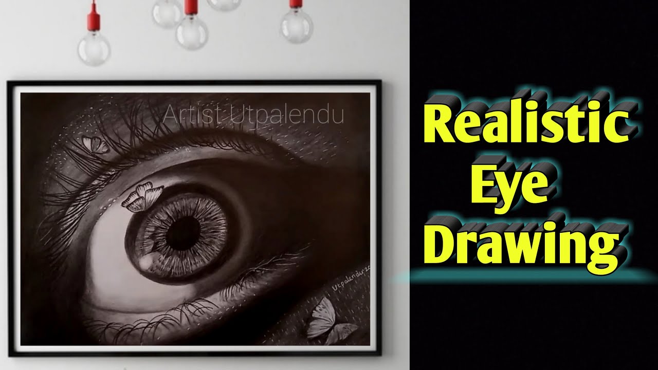 How to Draw Hyper Realistic Eye | Realistic Eye Drawing | Drawing Eye ...