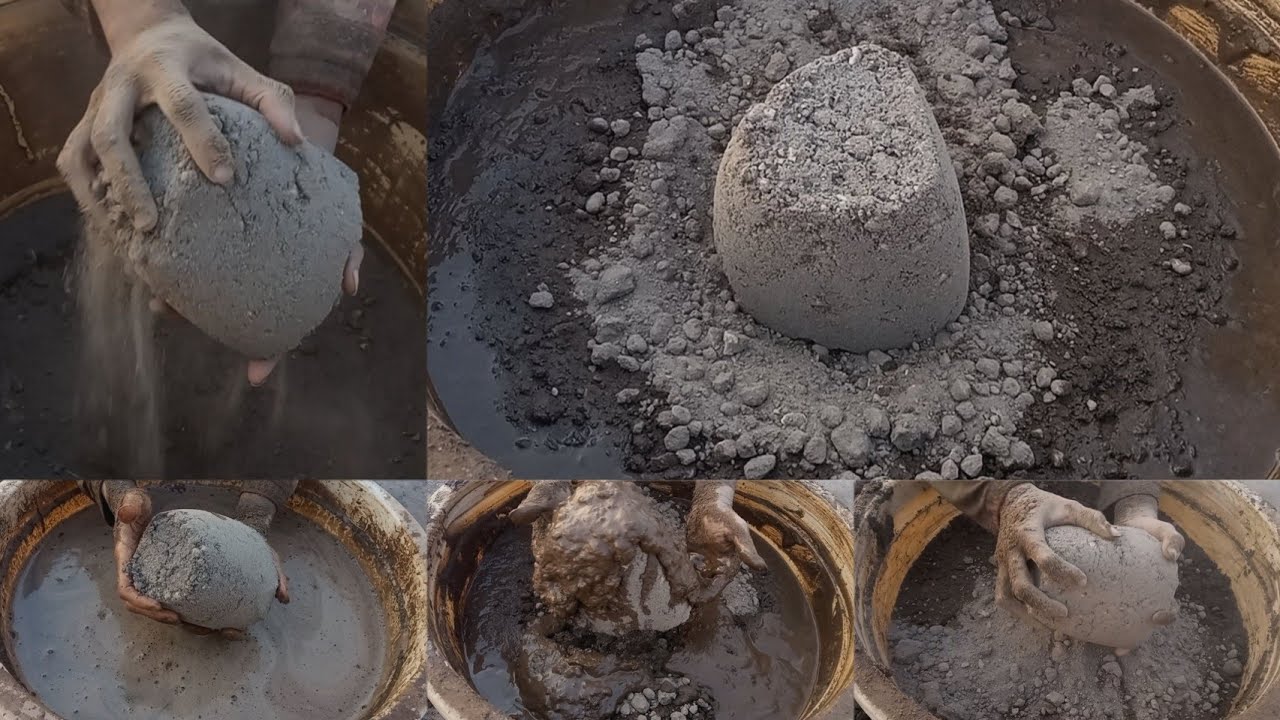 ASMR||📢New super soft dusty crunchy mud dry+wet||relaxing mouthwatering ...