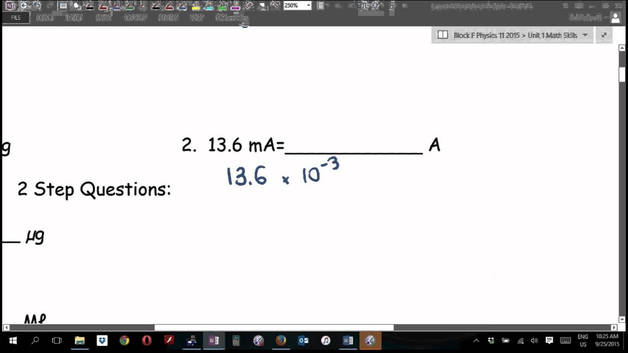 Physics 11 U1L4 Dimensional Analysis Part 1 - YouTube
