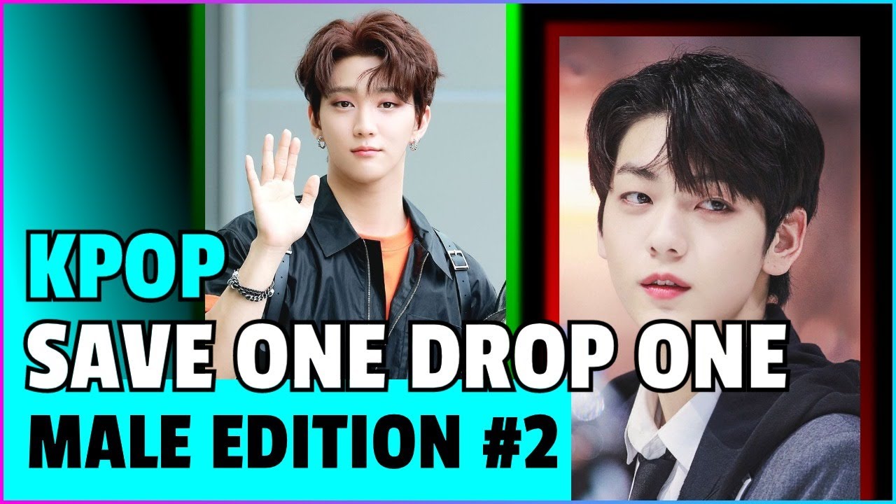 Can you Save One Drop One? [KPOP Male Idols Edition #2] - YouTube