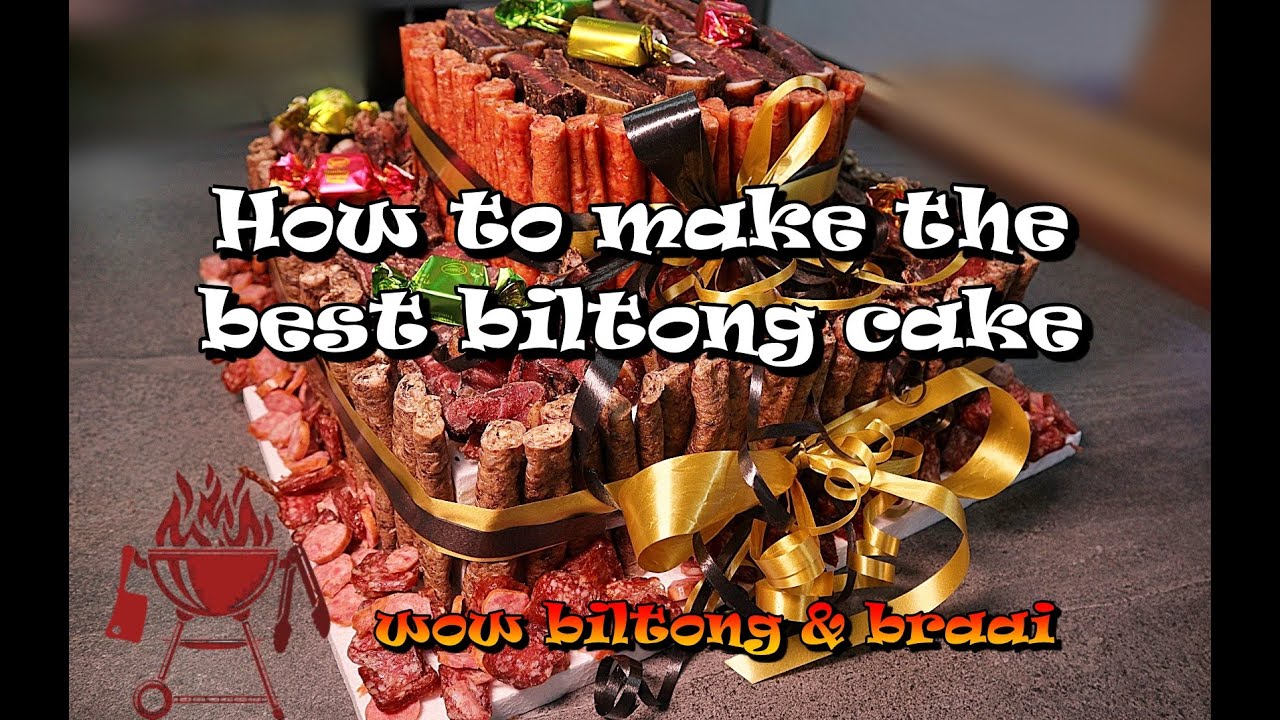 How to make the best Biltong Cake - YouTube