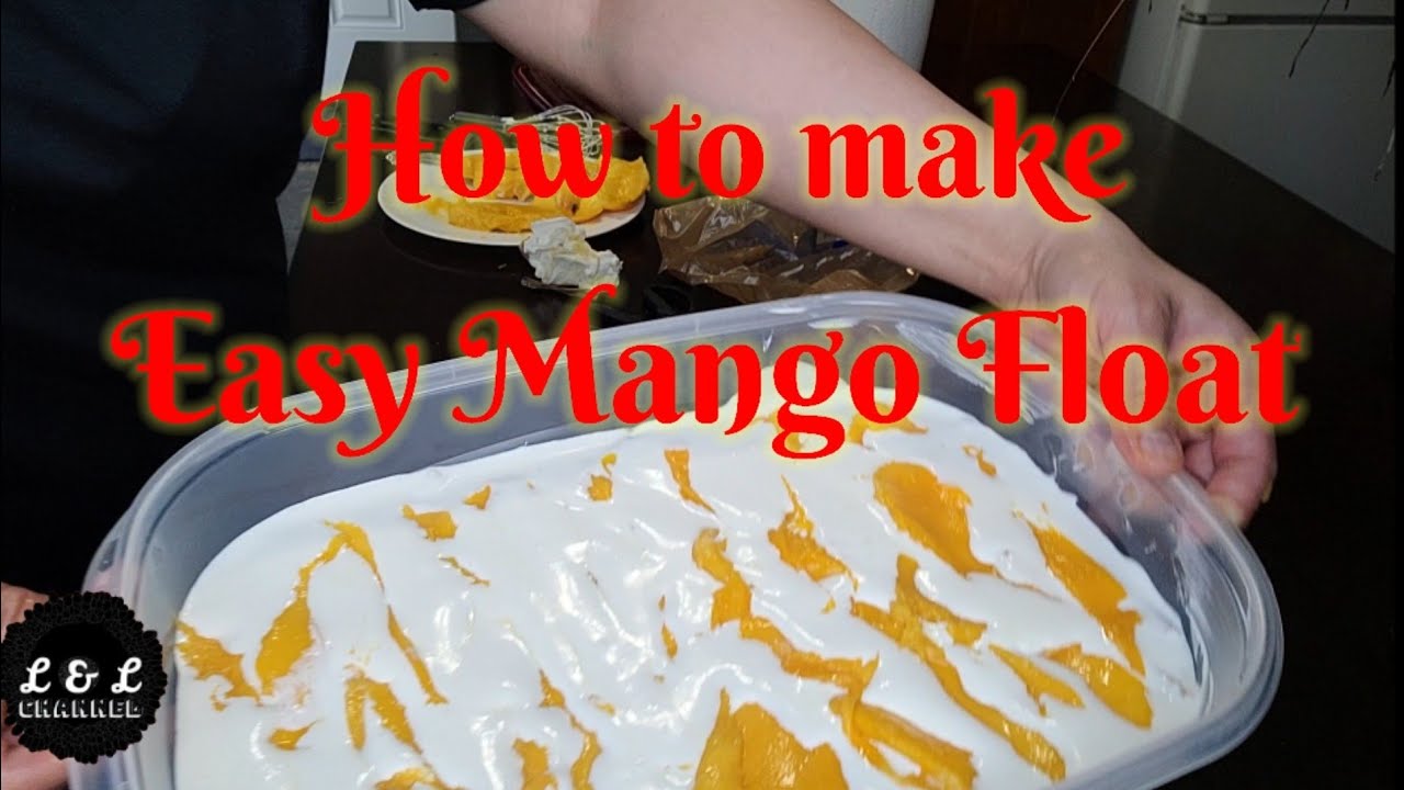 🇨🇦🇵🇭How to make Easy Mango Float - YouTube