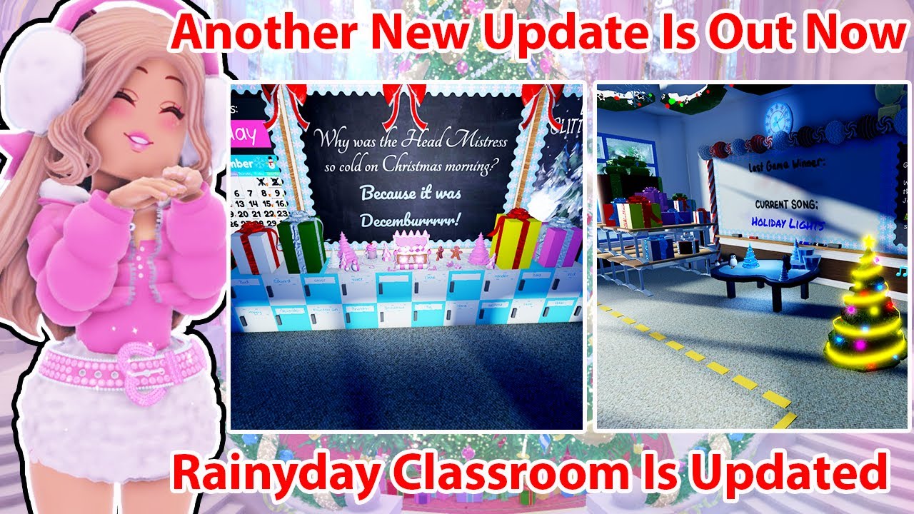Another New Glitterfrost Update Is Out Now New Rainy Day Classroom ...