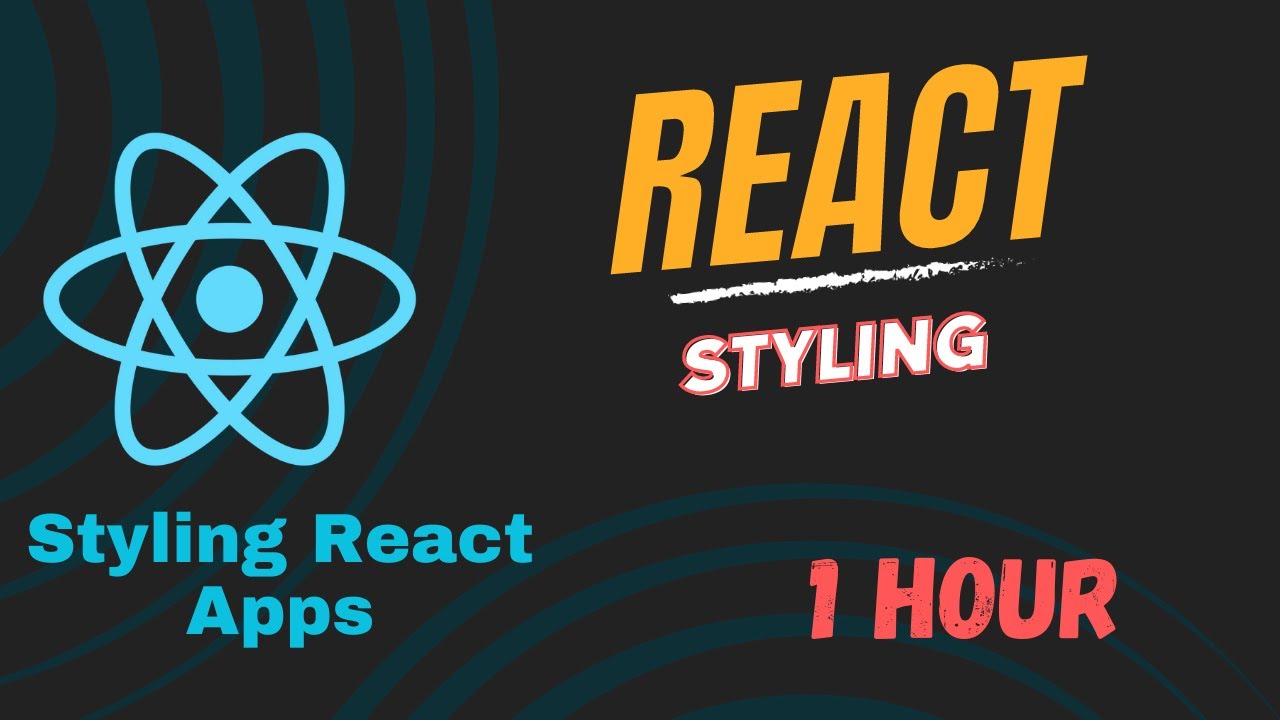 Styling In React Different Ways To Style The React Apps For React Components React18 Youtube 7645
