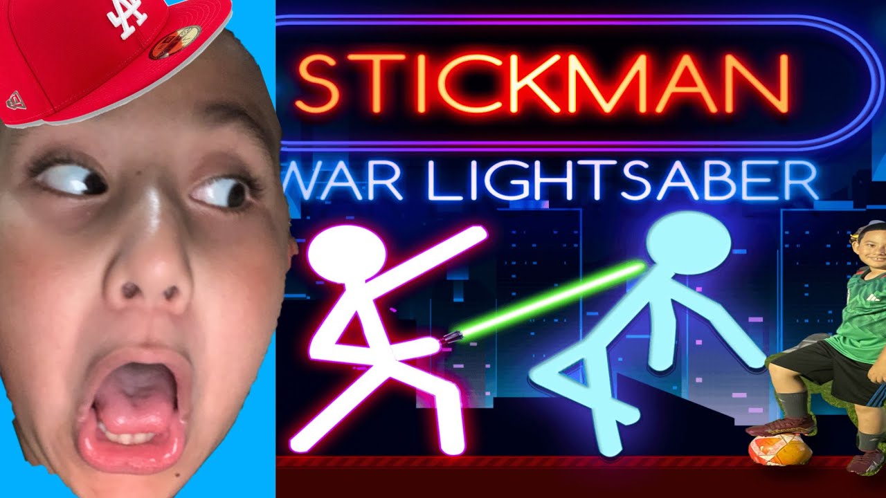 Playing Stickman war lightsaber part 1 - YouTube