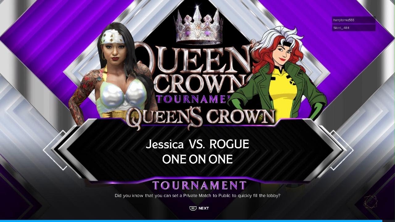 WWE 2K24 Jesmerizing Jessica vs Rogue - YouTube