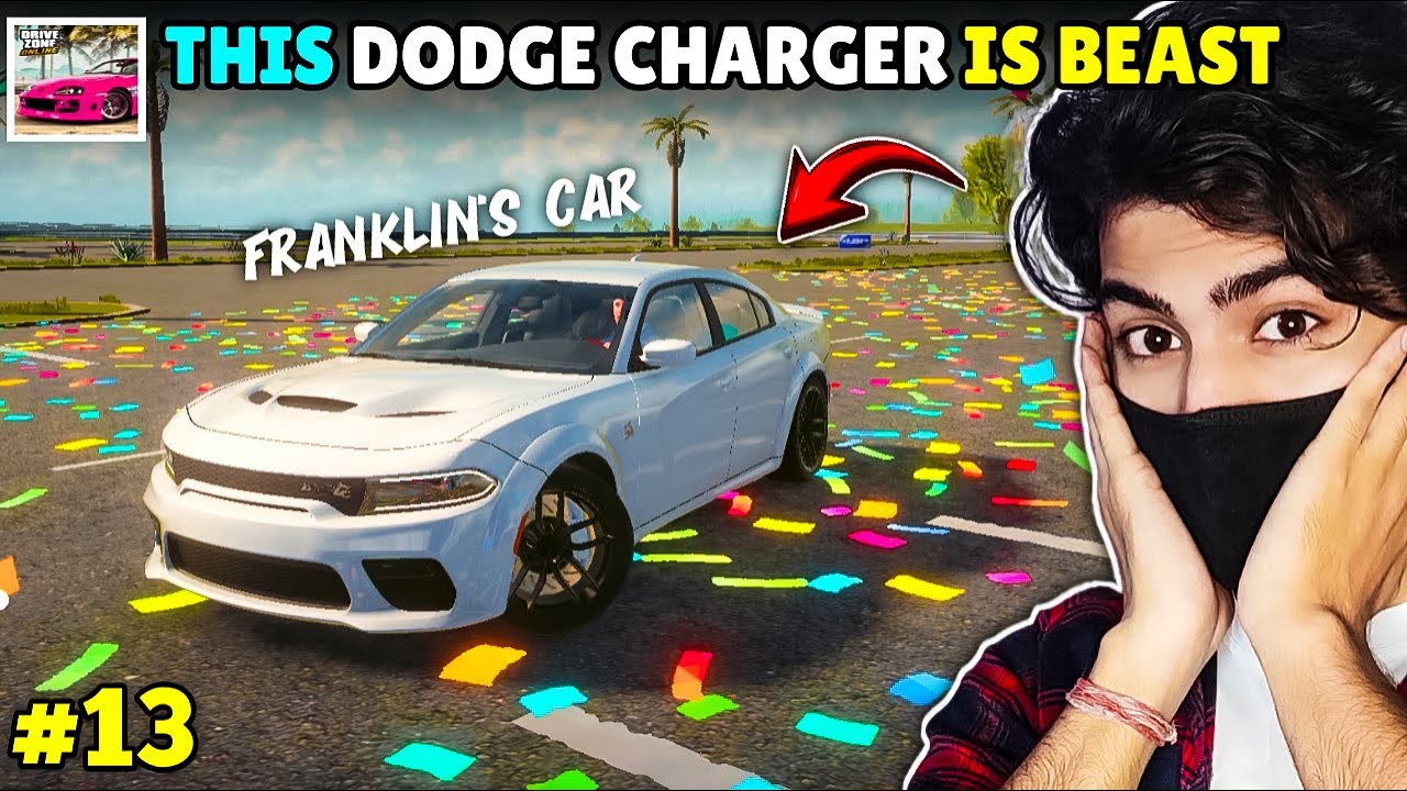 FINALLY BOUGHT GTA 5 FRANKLIN'S DODGE CHARGER IN DRIVE ZONE ONLINE 😍 ...