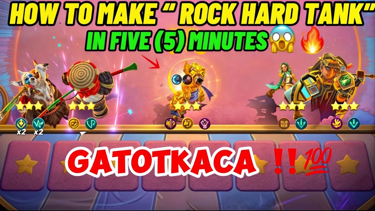 HOW TO MAKE “ROCK HARD TANK” IN FIVE (5) MINUTES😱🔥 - YouTube