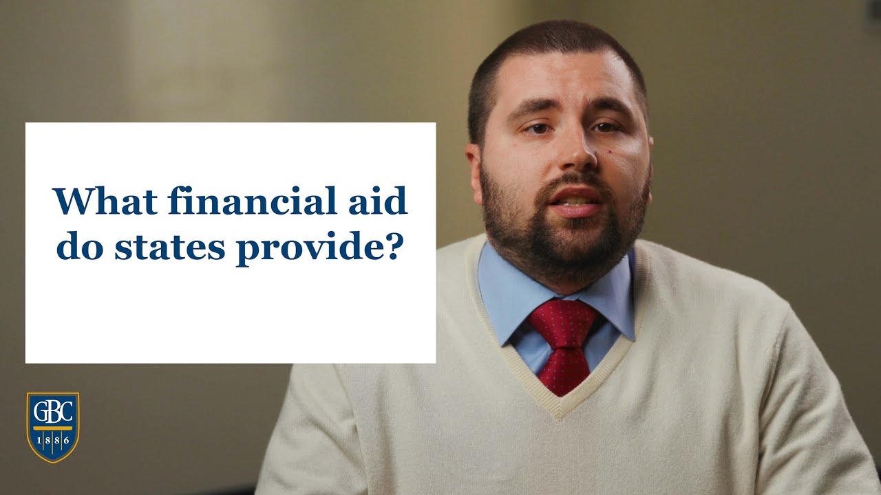 What financial aid do states provide? | Financial Aid - part 6 - YouTube