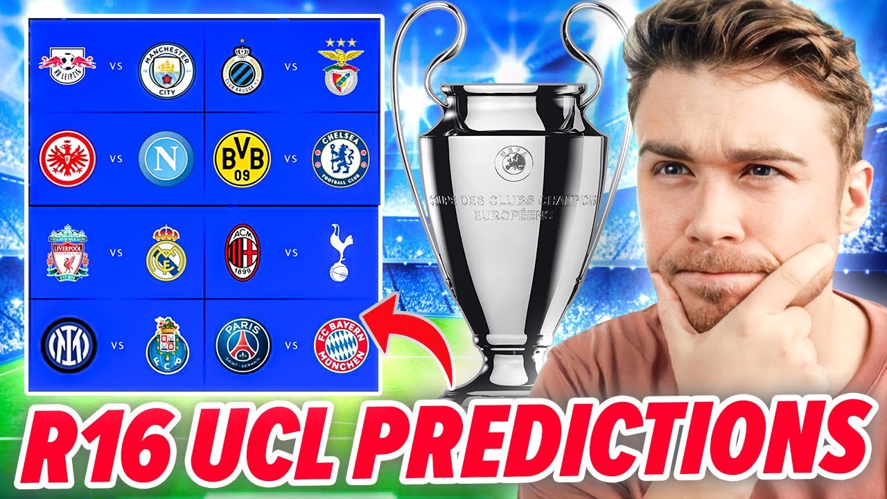 CHAMPIONS LEAGUE PREDICTIONS: How EVERY Tie Will Be WON 🏆 - YouTube