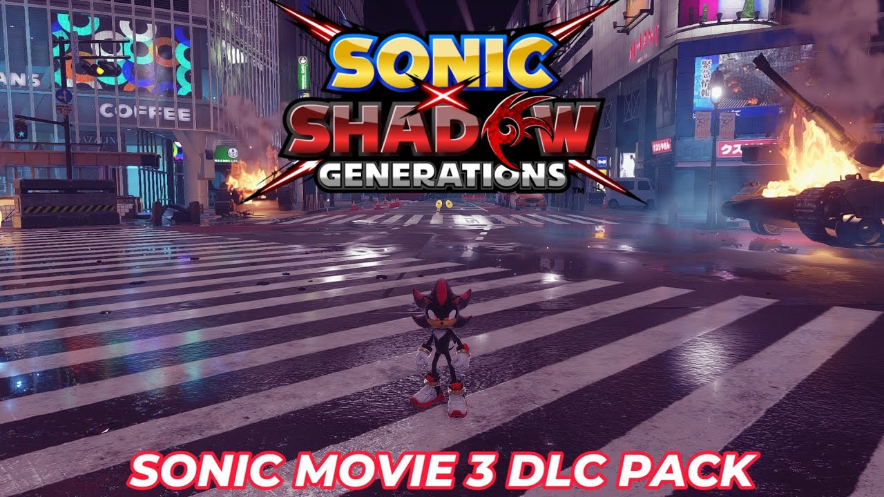 Sonic X Shadow Generations: Sonic Movie 3 DLC Pack - FULL WALKTHROUGH ...
