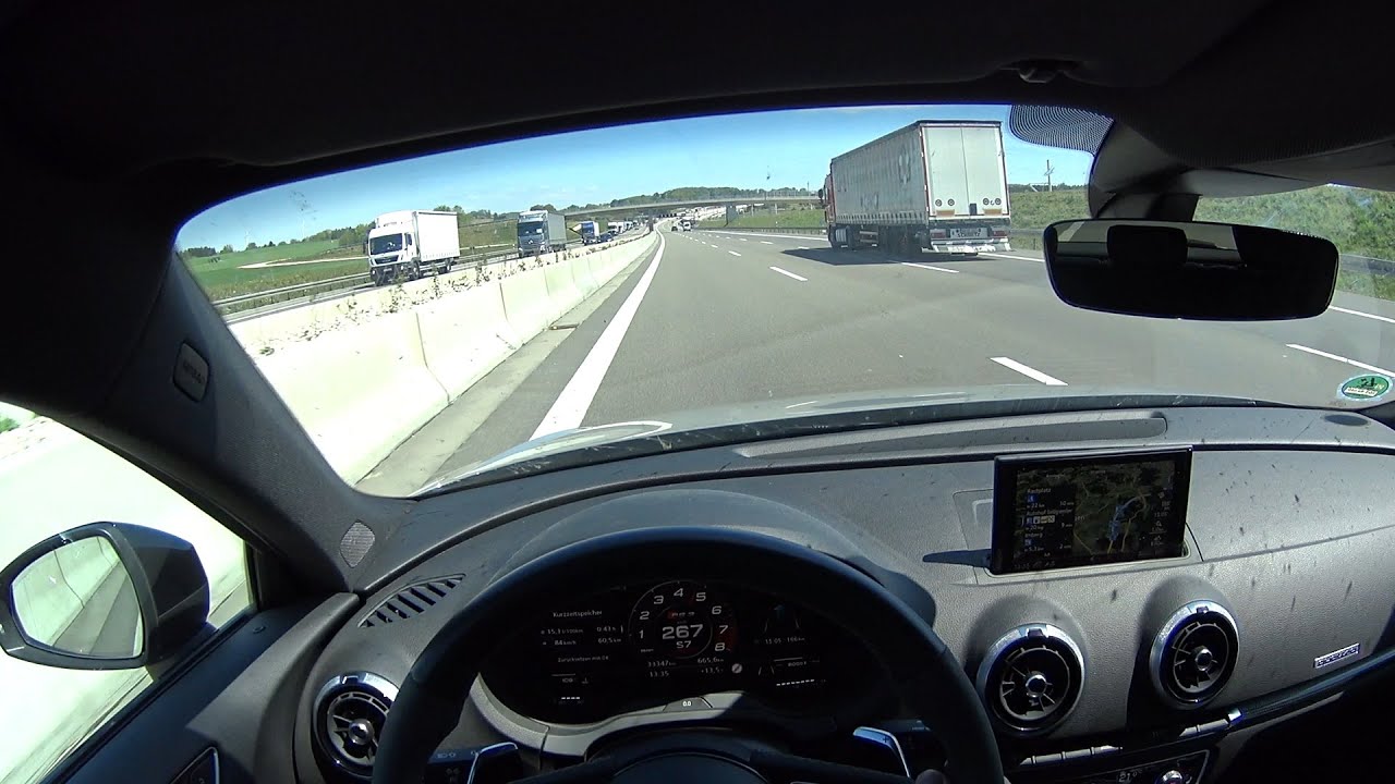 2018 Audi RS3 - Autobahn fast driving | why you have to pay attention ...