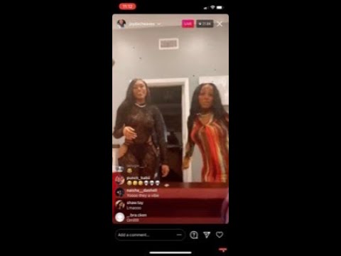 Jayda Cheaves, Jania Meshell, Dreamdoll, ig live 2-7-2021 Arrogant tae ...