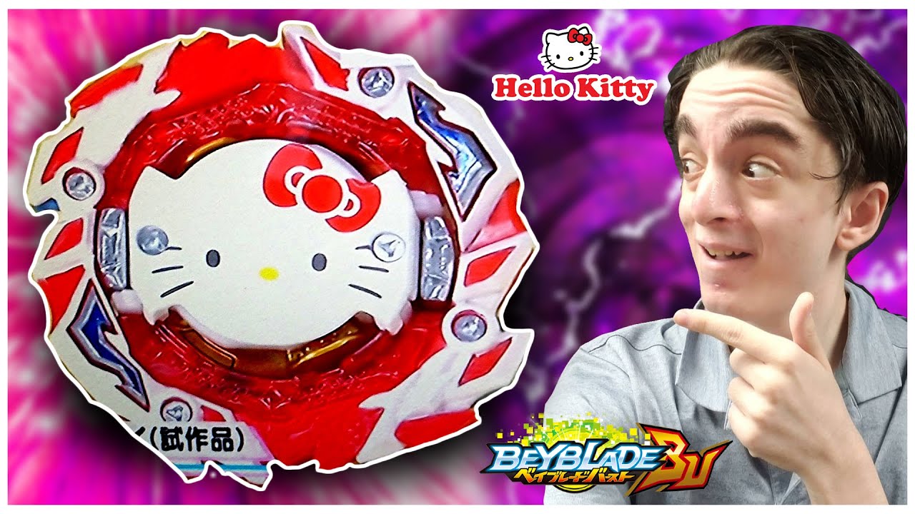 The HELLO KITTY X BEYBLADE COLLAB Prototype Is FINALLY REVEALED! - YouTube
