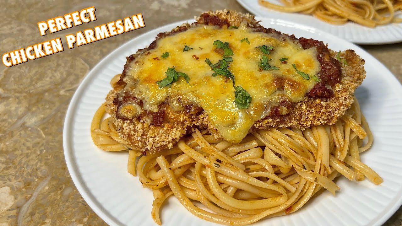 Perfect Chicken Parmesan recipe(better than Restaurant)by Foodie Girl ...