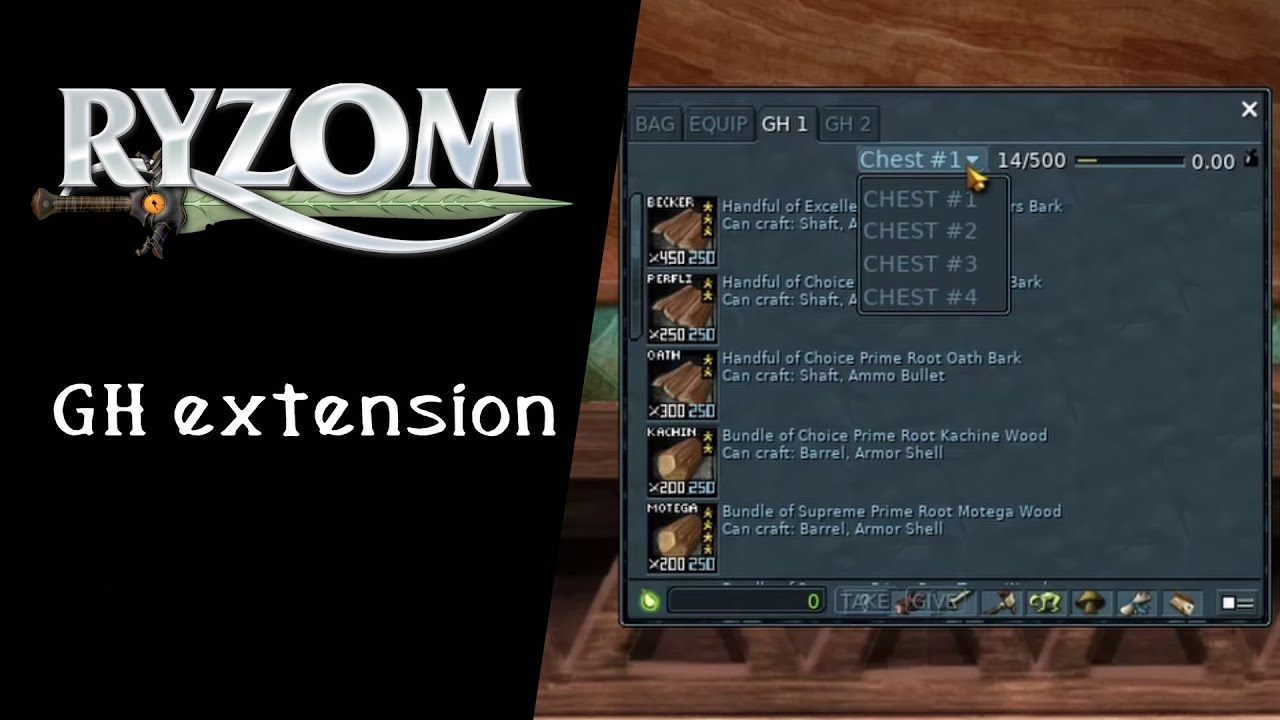[RYZOM MMORPG] New feature: guild inventory extensions - YouTube