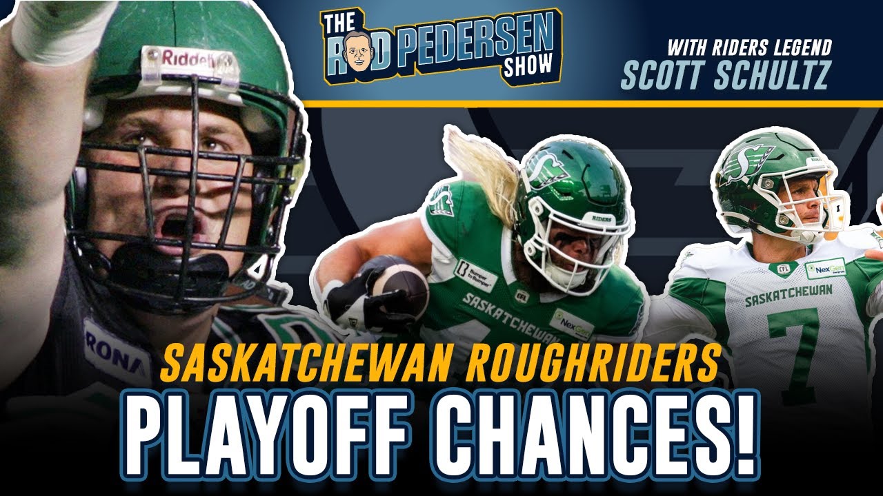 Saskatchewan Roughriders Playoff Chances with CFL Legend Scott Schultz aka The Ol' 96er! - YouTube