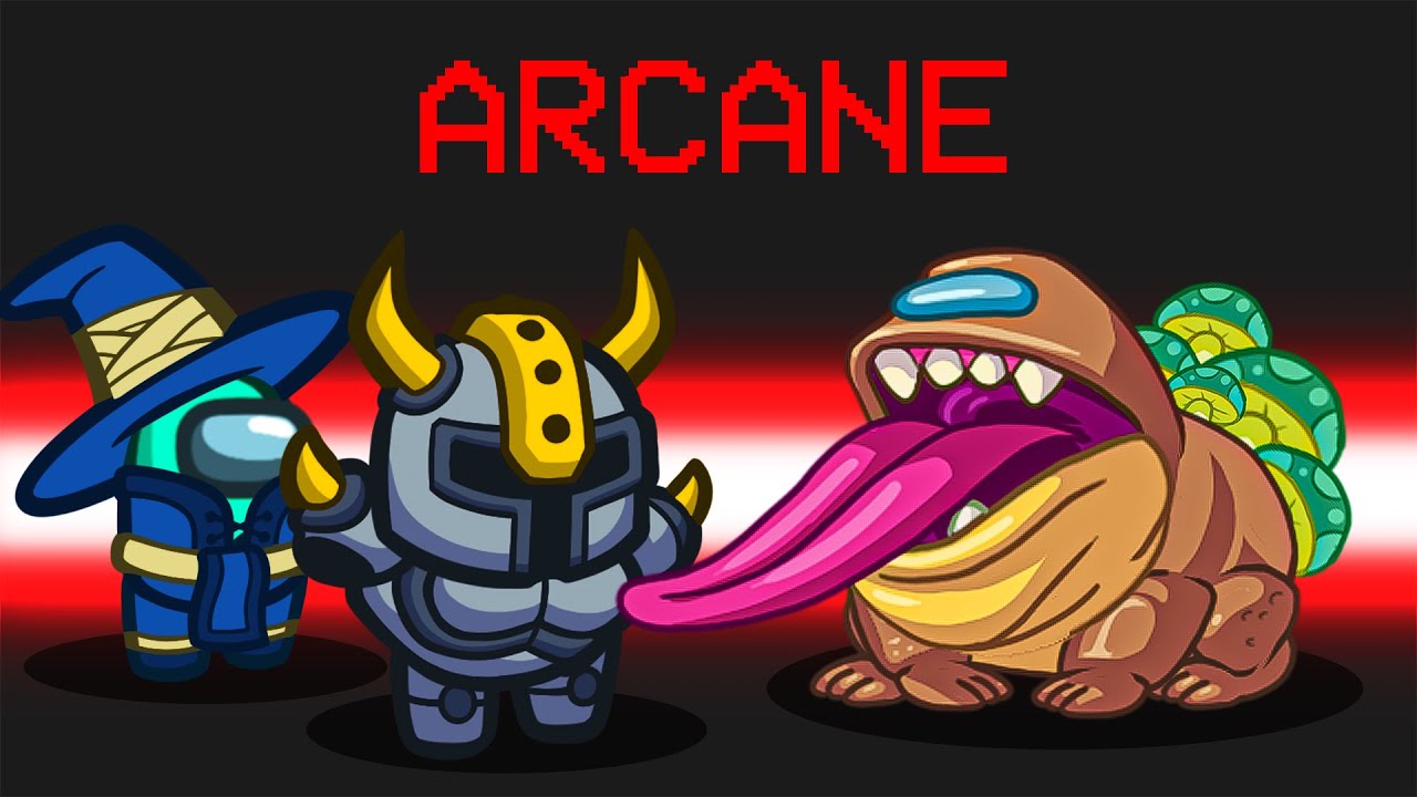 *NEW* ARCANE ROLE in Among Us (League of Legends) - YouTube