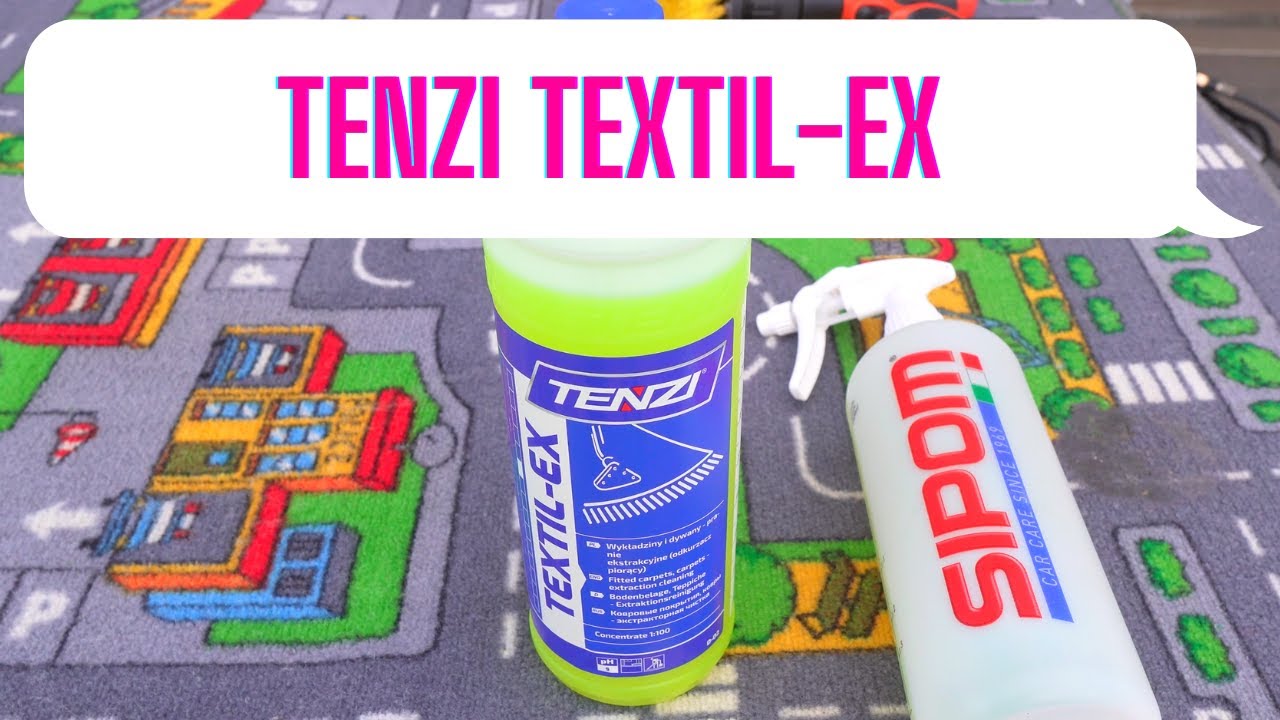 Tenzi Textil-Ex (upholstery cleaner) test - YouTube