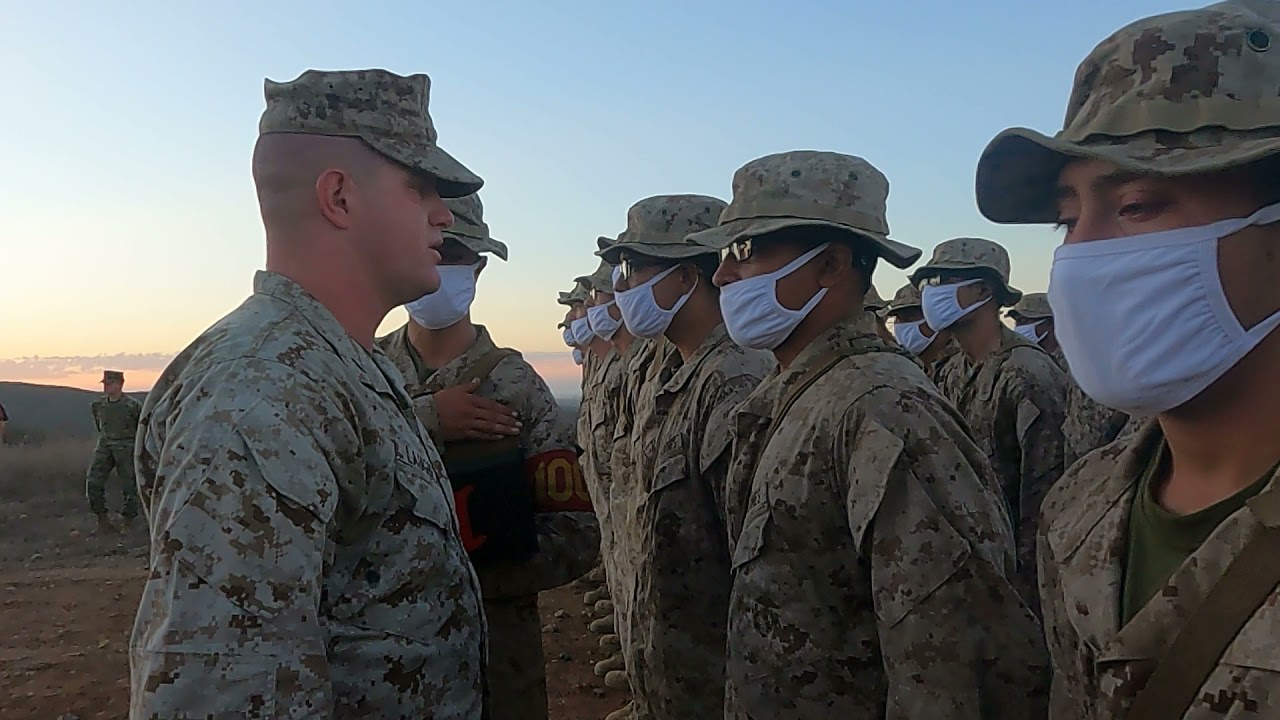 Alpha Company Recruits Hike the Reaper and Become Marines - YouTube
