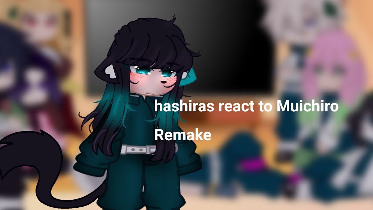 hashiras react to Muichiro|| gacha club remake|| genmui - YouTube