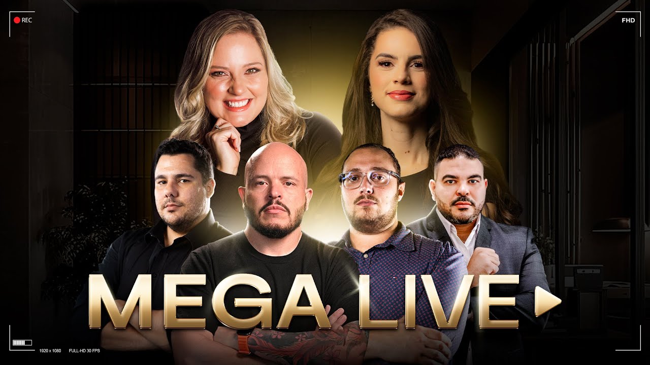 Mega Live - Michelle Barbosa, Paula Franzoni, Fabio Furtado, Marcelo ...