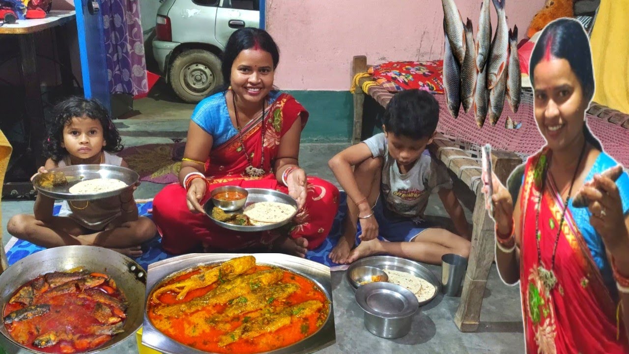 बहुत दिनों के बाद बनाये मेरी पसंद का पोठिया मछली😋Testy & Delicious ...