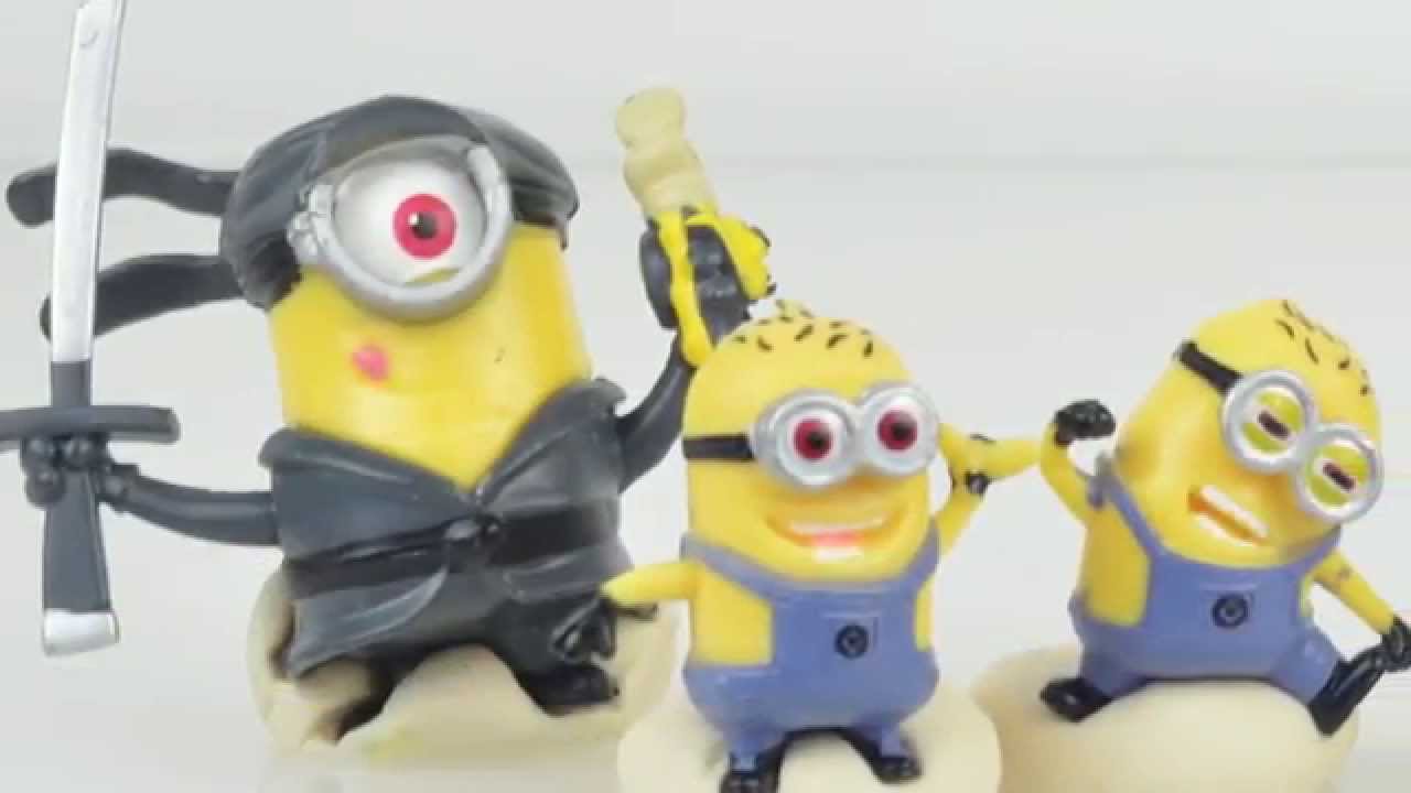 Giant Play doh Minion Egg && Minions Despicable Me Surprise Eggs Toys ...