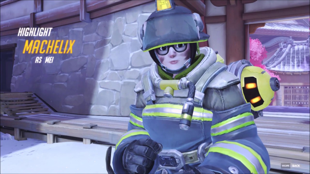 Overwatch: Mei Highlight (1) - YouTube