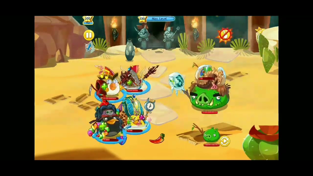 Angry Birds Epic Alpha Pig (NO GHOST PIGS) #bringback2012 # ...