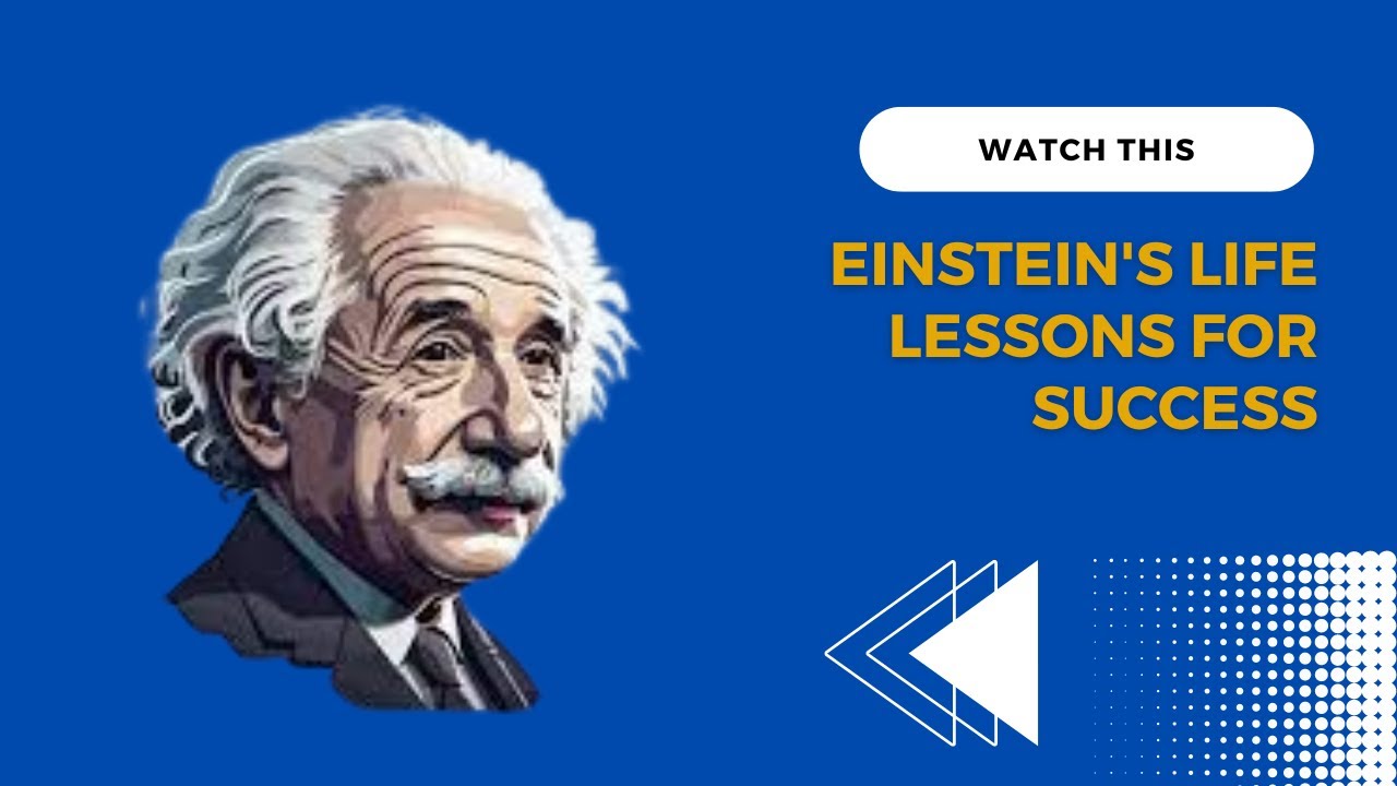 Einstein's Roadmap to Success : Valuable Life Lessons from a Legendary ...
