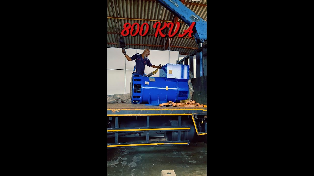In-Depth Look at FG Wilson 800KVA Alternator Reassembly - YouTube