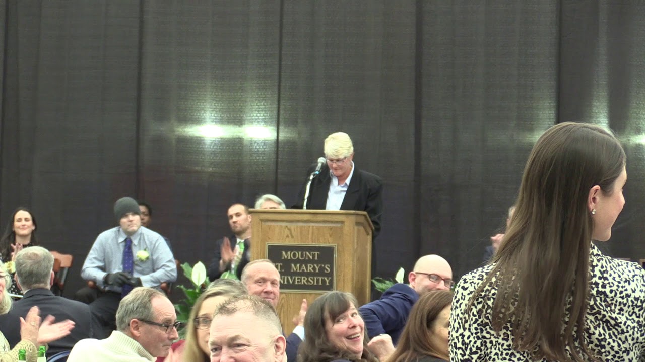 Mount Athletics Hall of Fame: Katelyn (Catanese) Gill - YouTube
