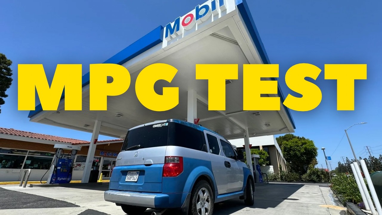 Honda Element MPG Test: What You Need to Know - YouTube