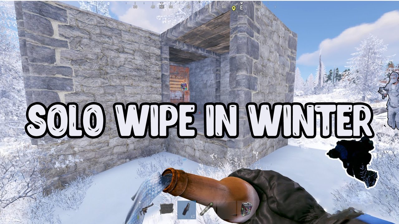 RUST | SOLO DOMINATION IN WINTER ON 700+ ONLINE - YouTube
