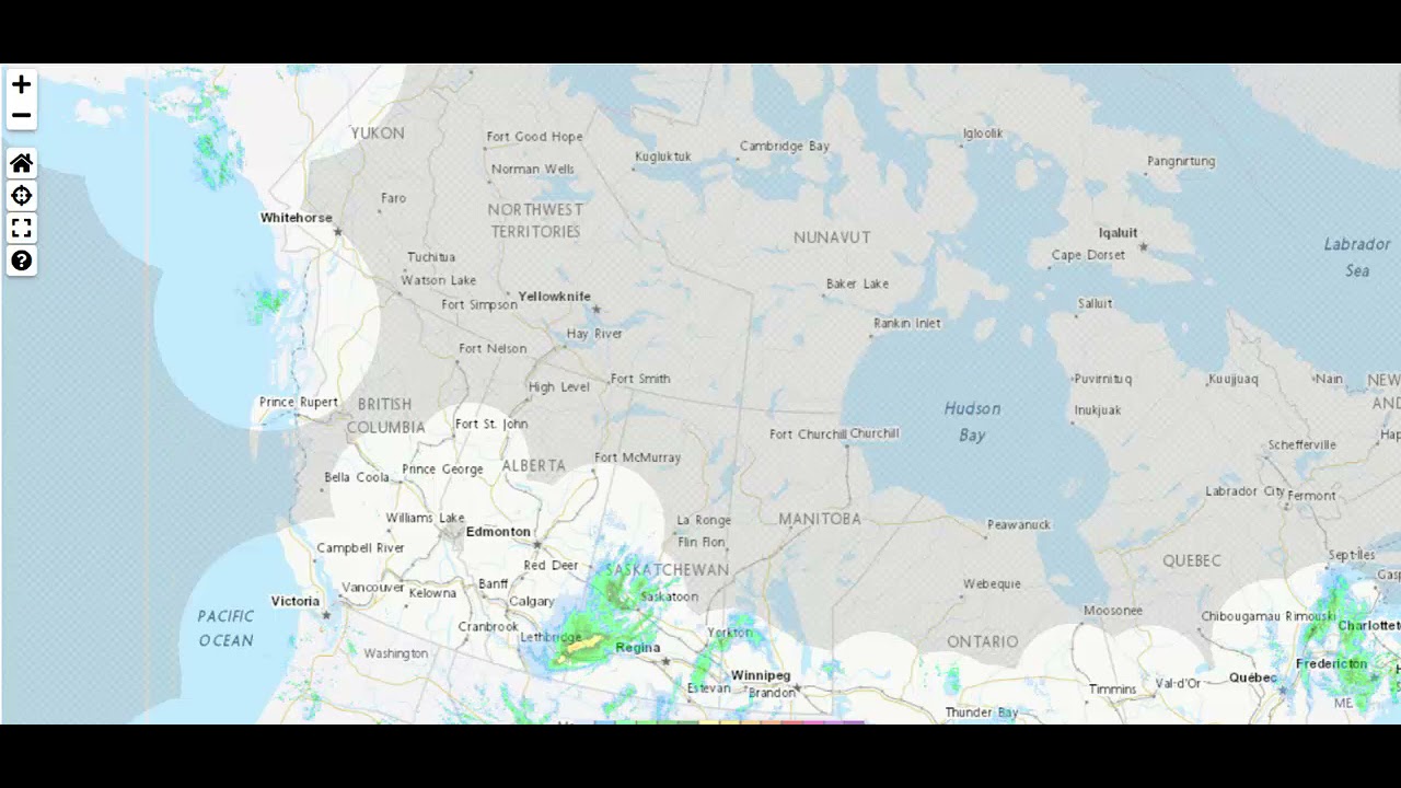 Canada’s New Weather Radar Map Look - YouTube