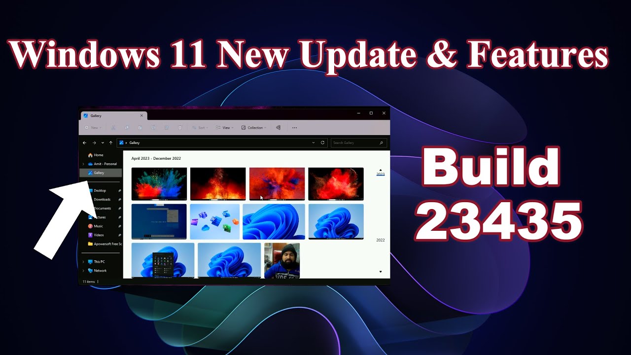 Windows 11 Build 23435 Update with New Features (Dev) || 23435 - YouTube