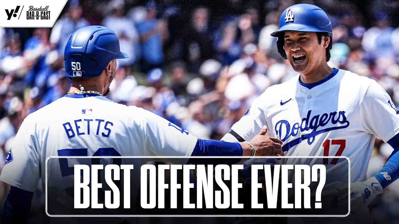 Could the DODGERS have the BEST offense EVER? | Yahoo Sports - YouTube
