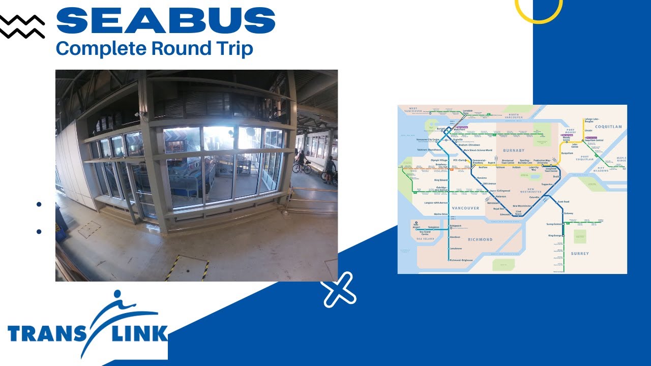 TransLink SeaBus - Complete Round Trip - YouTube
