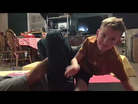 Me and my dad wrestling (part 2)