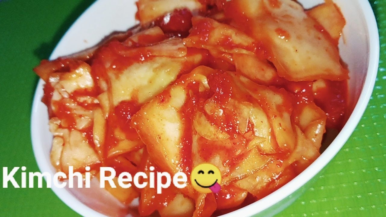 Korean Kimchi in Indian Style | Quick & Easiest Kimchi Recipe - YouTube