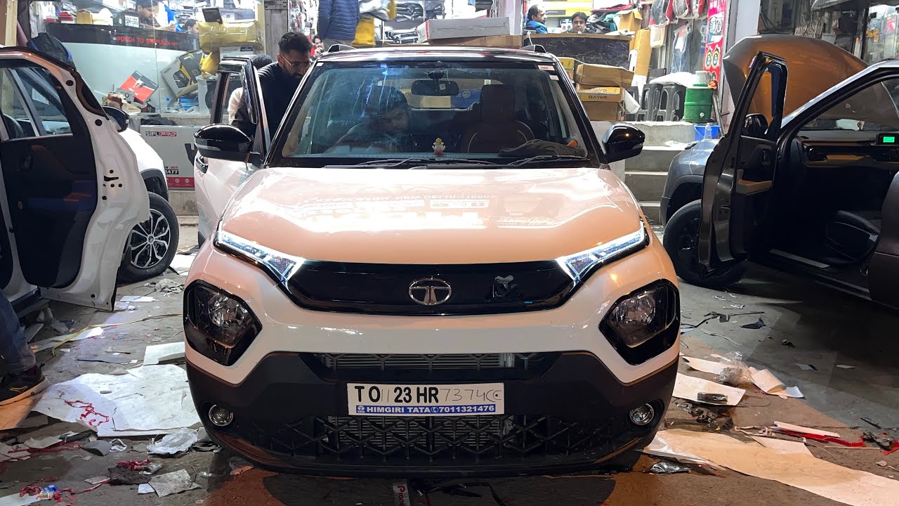 Tata Punch Pure Base to Top Modified With 360 Camera Tata Punch Base to ...