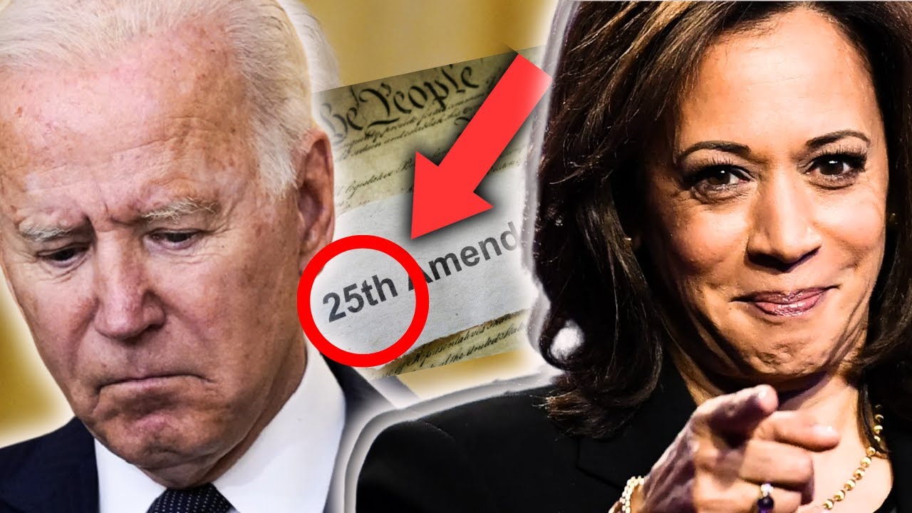 URGENT Call to INVOKE 25th Amendment Against Joe Biden Is Kamala READY ...